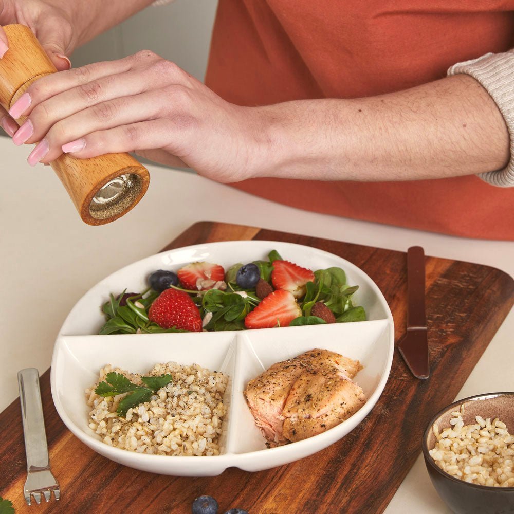 Uba Portion Control Plate for Balanced Nutrition - Live Uba
