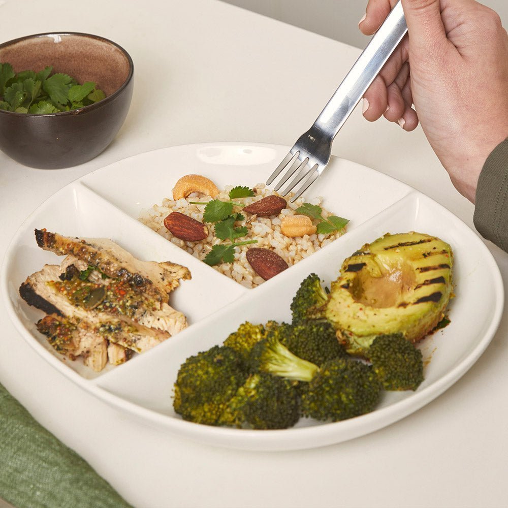 Uba Portion Control Plate for Balanced Nutrition - Live Uba